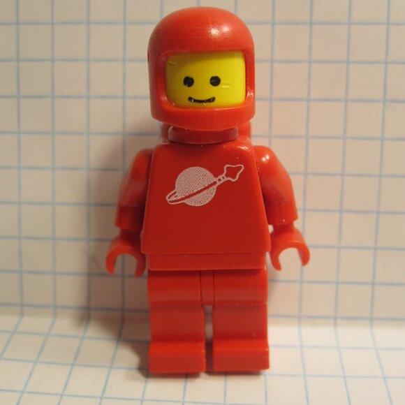 Lego | Toys | Lego Minifigure Sp05 Classic Space Man Red W Air Tanks ...